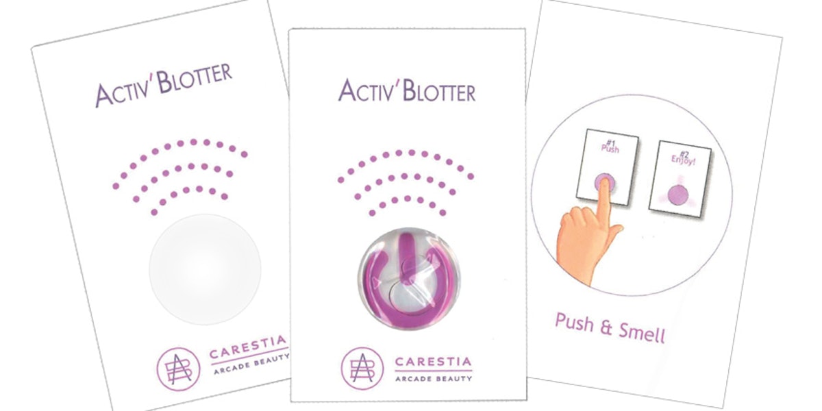 Carestia Arcade Beauty Debuts the Activ'Blotter | Perfumer & Flavorist