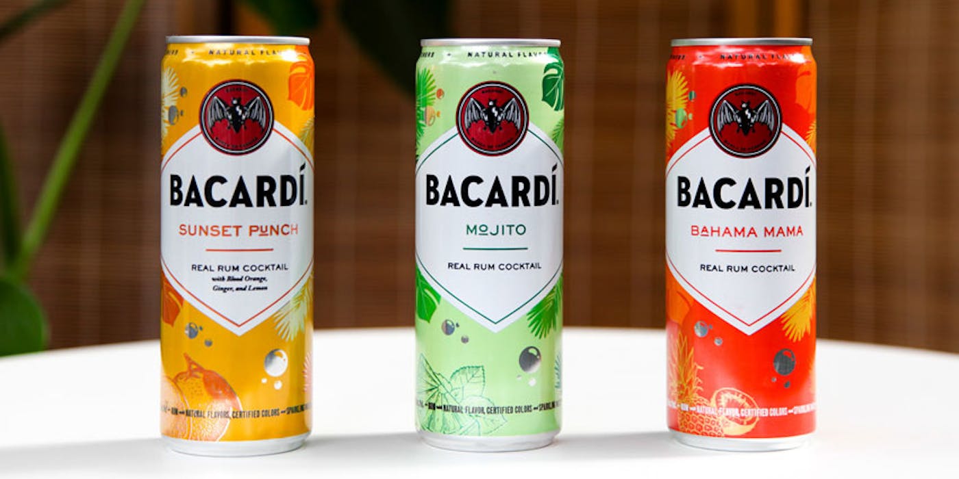 Bacardí Rum Expands Canned Cocktail Range With Three Flavors | Perfumer ...
