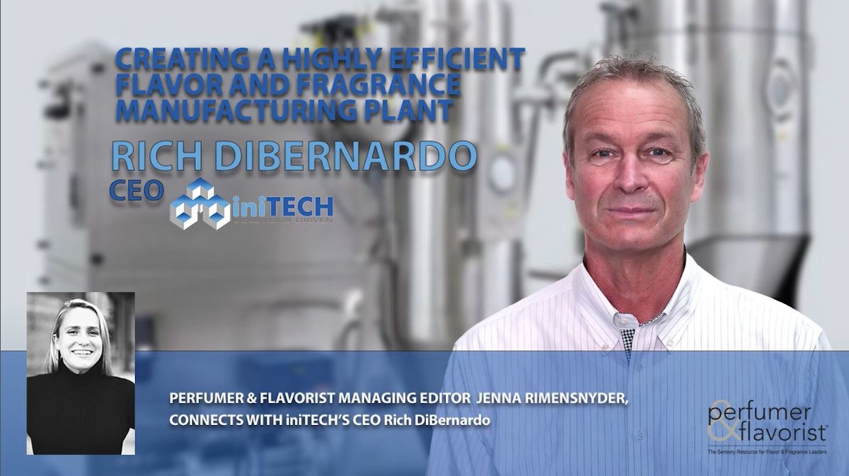 [video] Creating a Highly Efficient Flavor and Fragrance Manufacturing ...