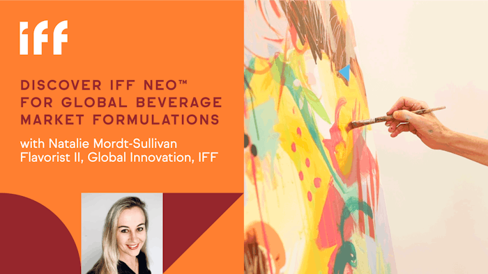 [video] Discover IFF NEO™ for Global Beverage Market Formulations ...
