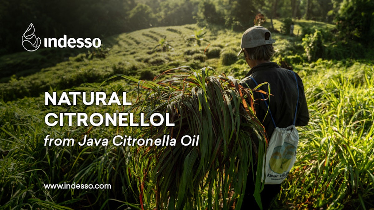 Natural Citronellol from Java Citronella Oil | Perfumer & Flavorist
